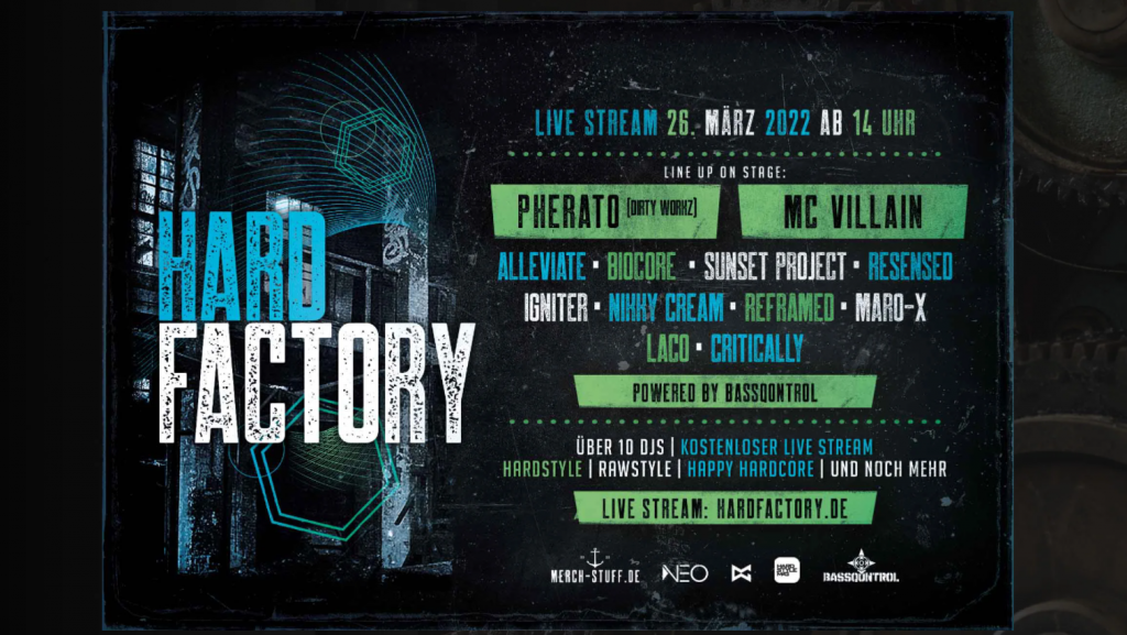 HARD FACTORY LIVESTREAM - Hardstyle Mag