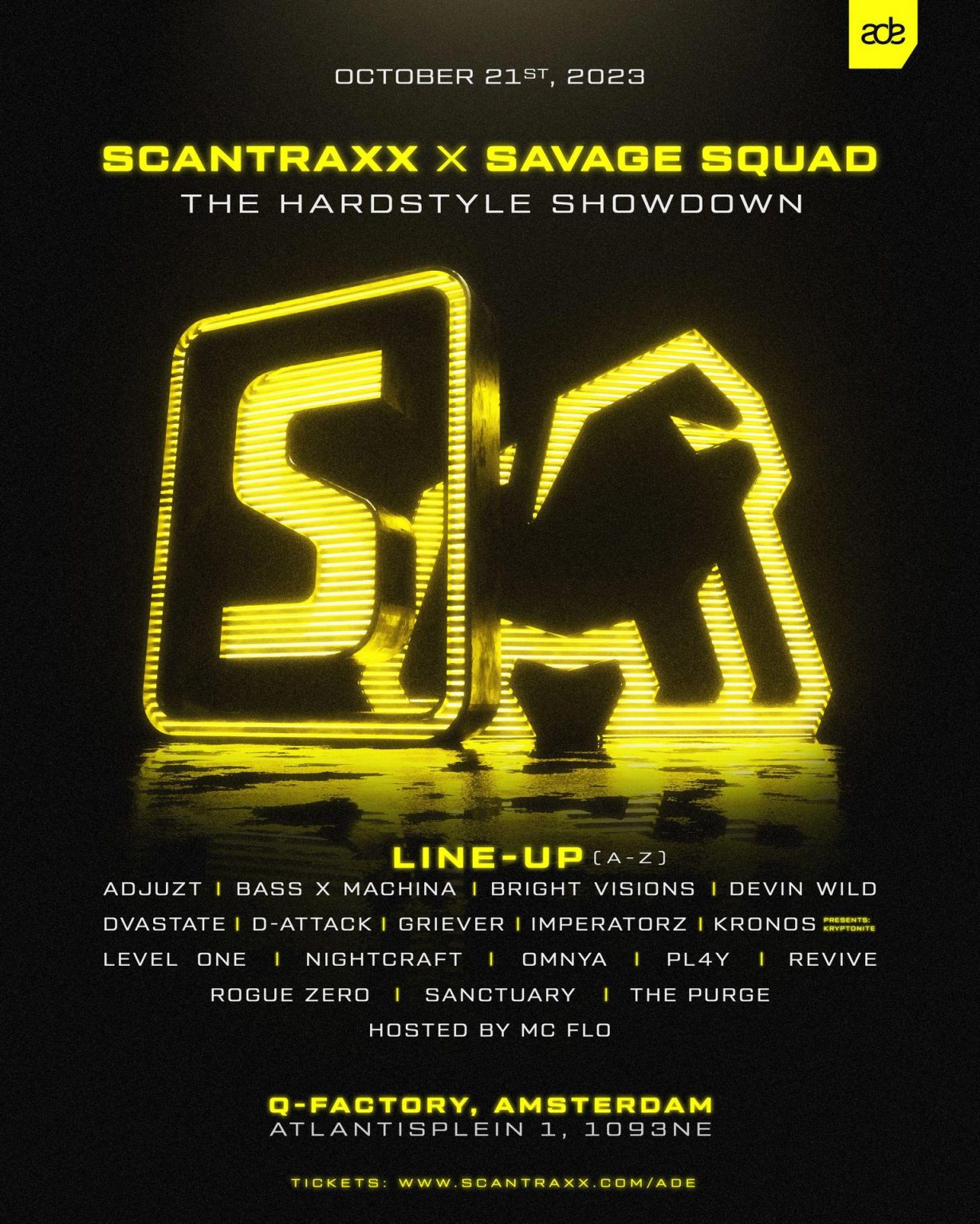 Scantraxx x Savage Squad: The Hardstyle Showdown | ADE 2023 - Hardstyle Mag